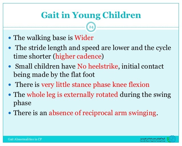 Gait abnormalities in children with cp final