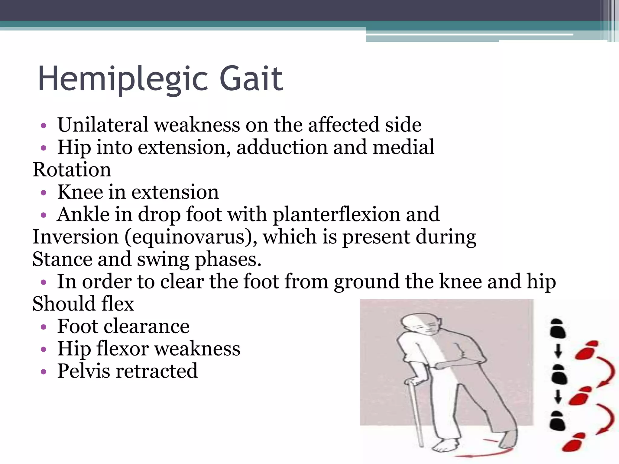 Gait abnormalities presentation | PPTX