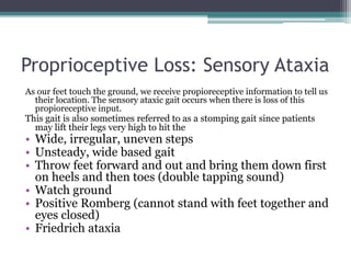 Gait abnormalities presentation | PPTX