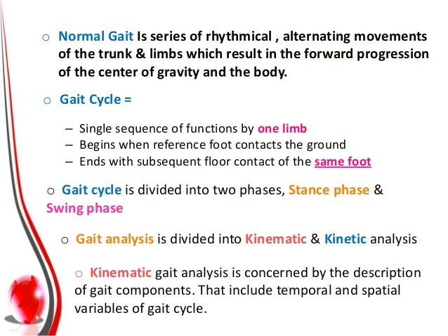 Gait analysis