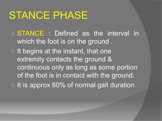 Gait analysis | PPTX | Physical Therapy | Wellness