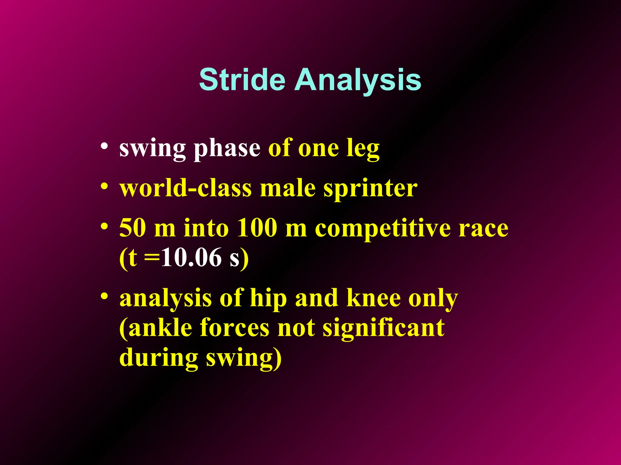Gait Analysis Methods Temporal Analysis Kinematic Kinetic Analysis Ppt