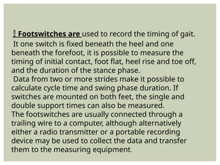 Gait Analysis Instruments,EMG,EEG,phases.pptx