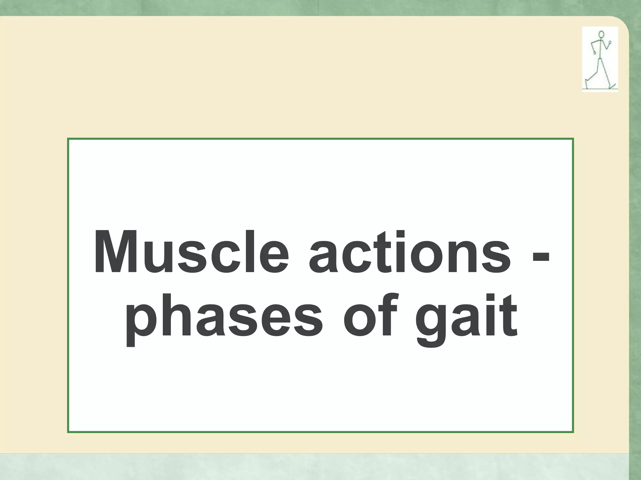 Gait, Phases of Gait, Kinamatics and kinetics of gait | PPTX