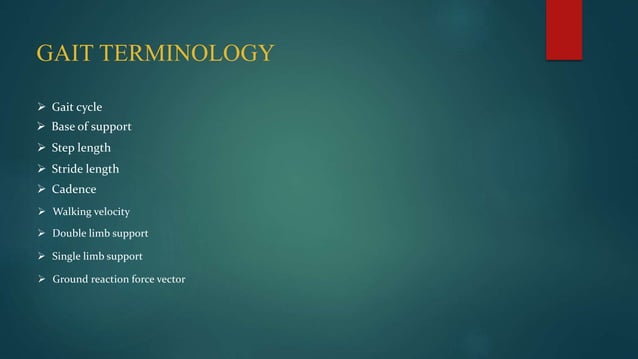 Gait and its abnormalities | PPTX | Foot Health | Diseases and Conditions