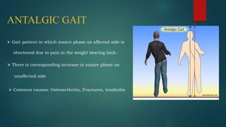 Gait and its abnormalities | PPT