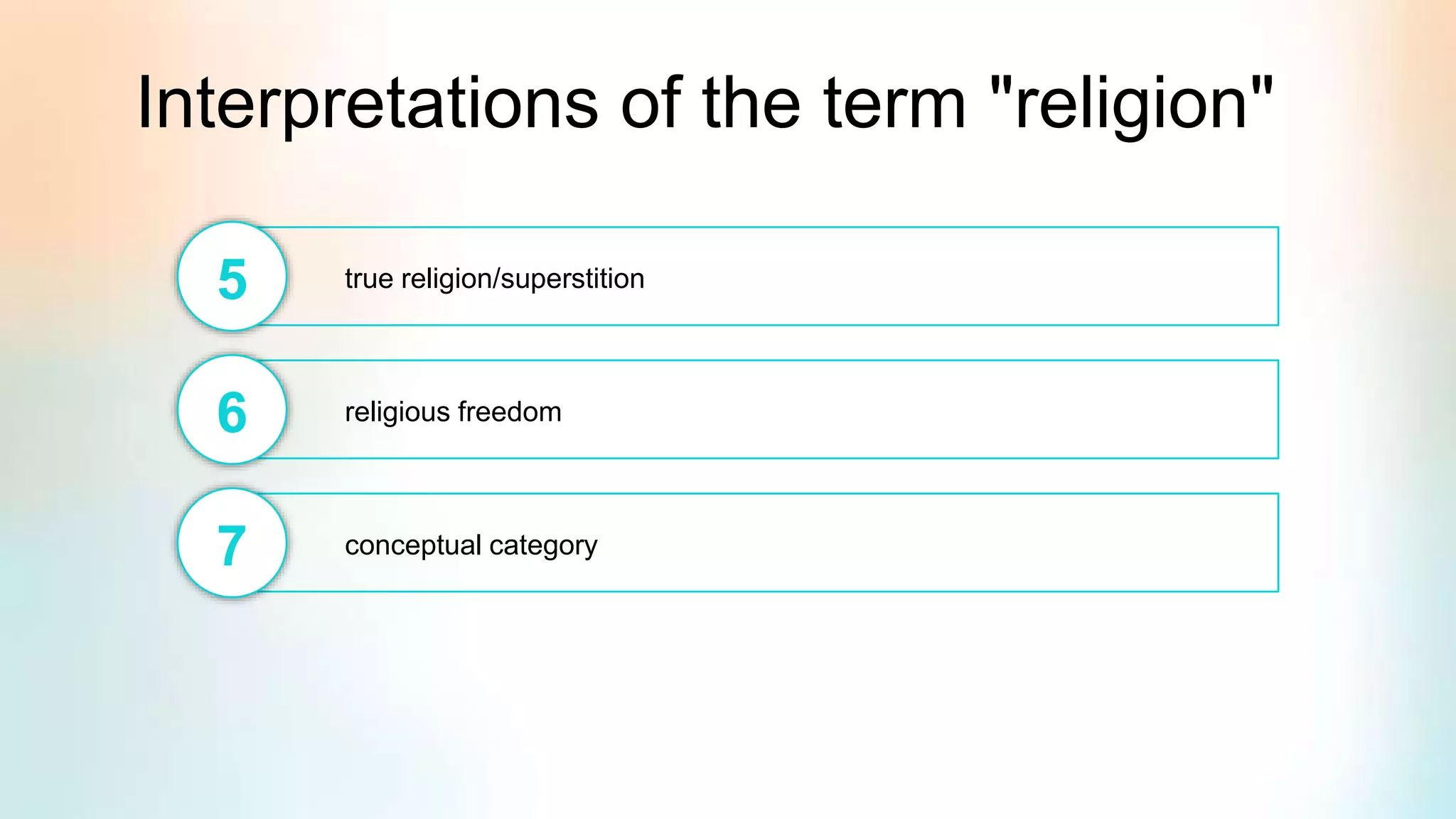 The study of religion in the Early Christian Literature | PPT
