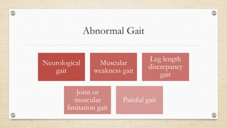 Abnormal Gait | PPTX