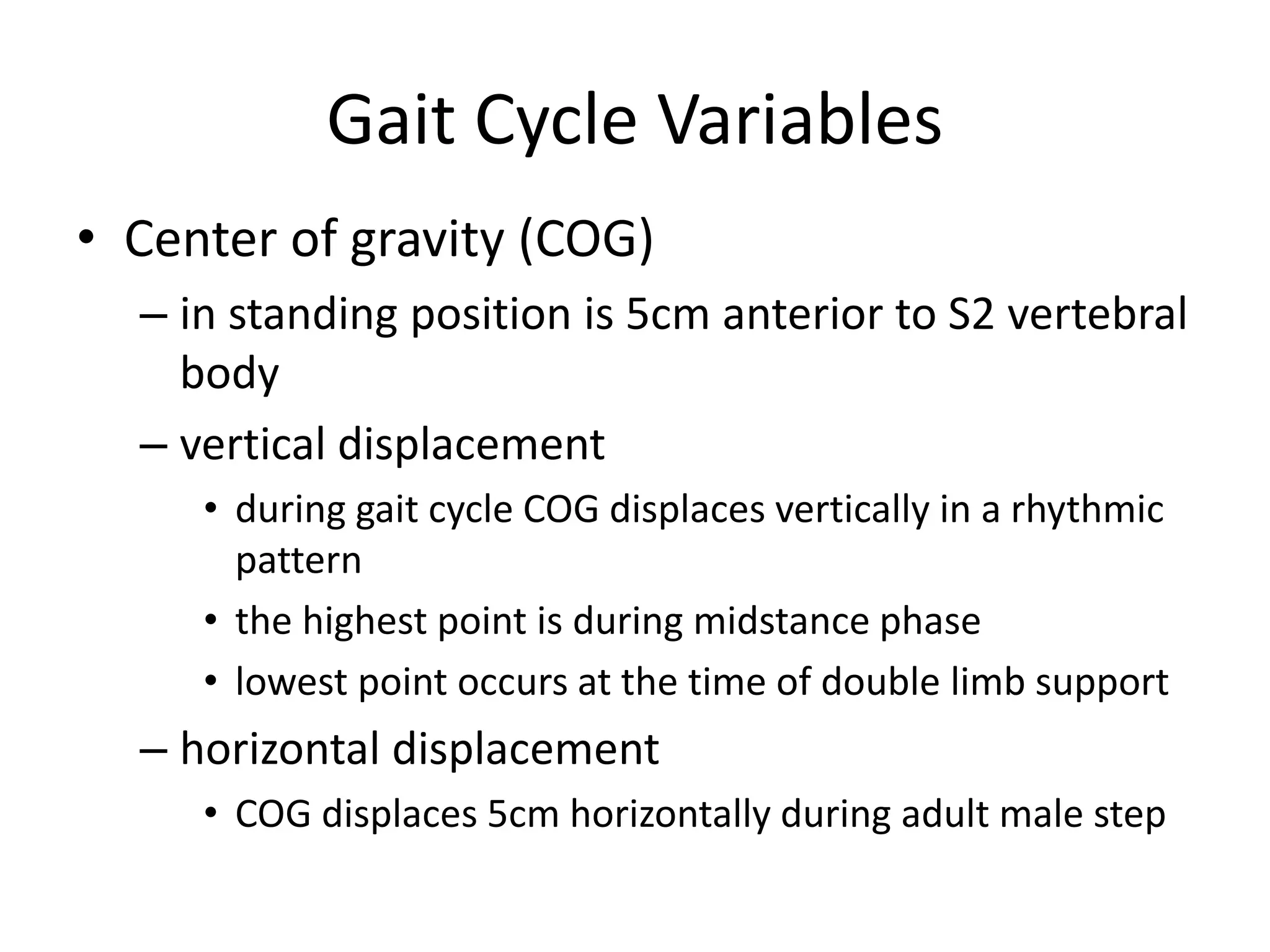 Gait cycle | PPTX