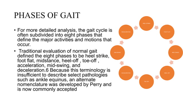 Human Gait Cycle and its Biomechanical Evaluation | PPT
