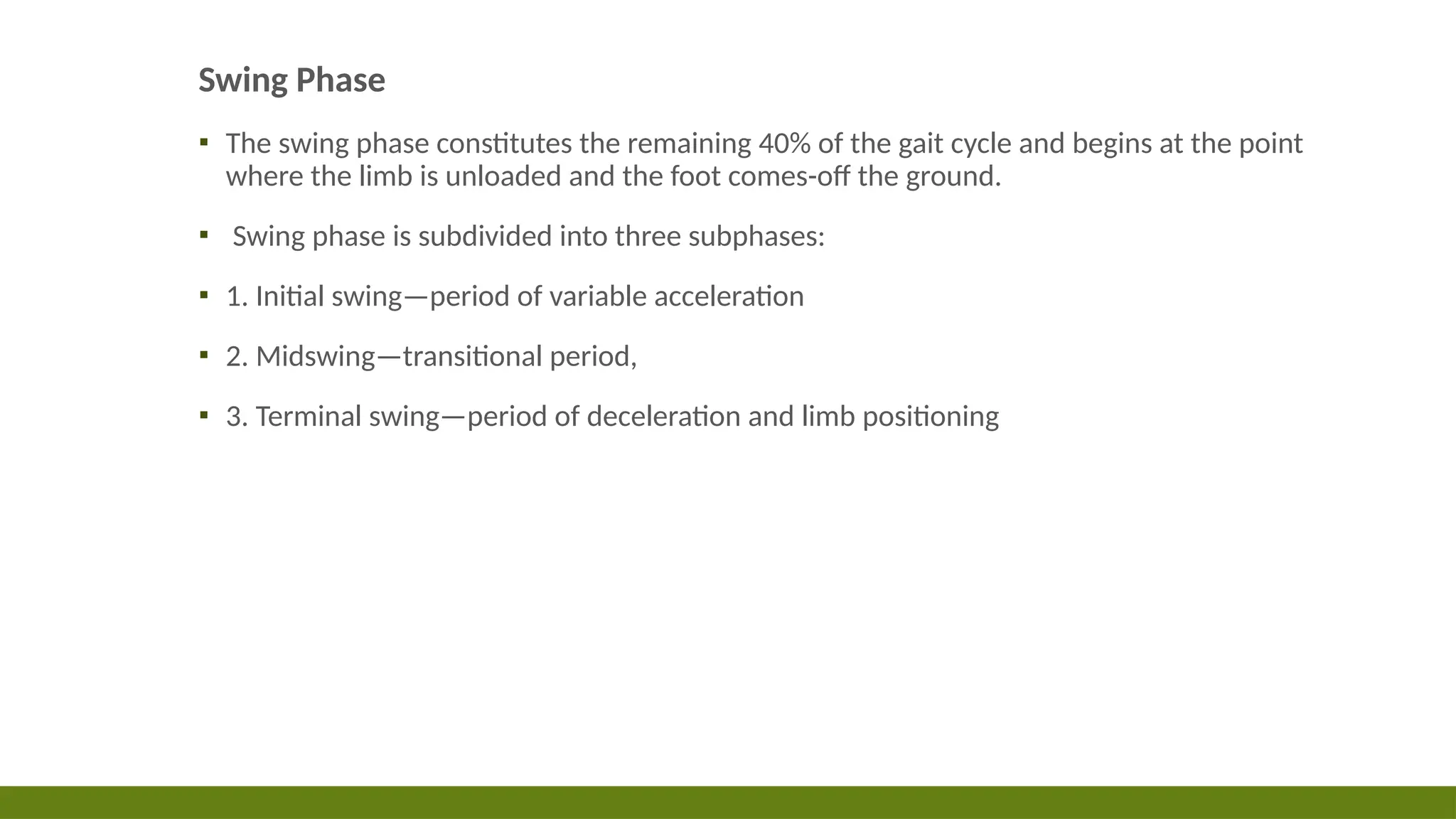 GAIT CYCLE is important in walking.abnormalities | PPT