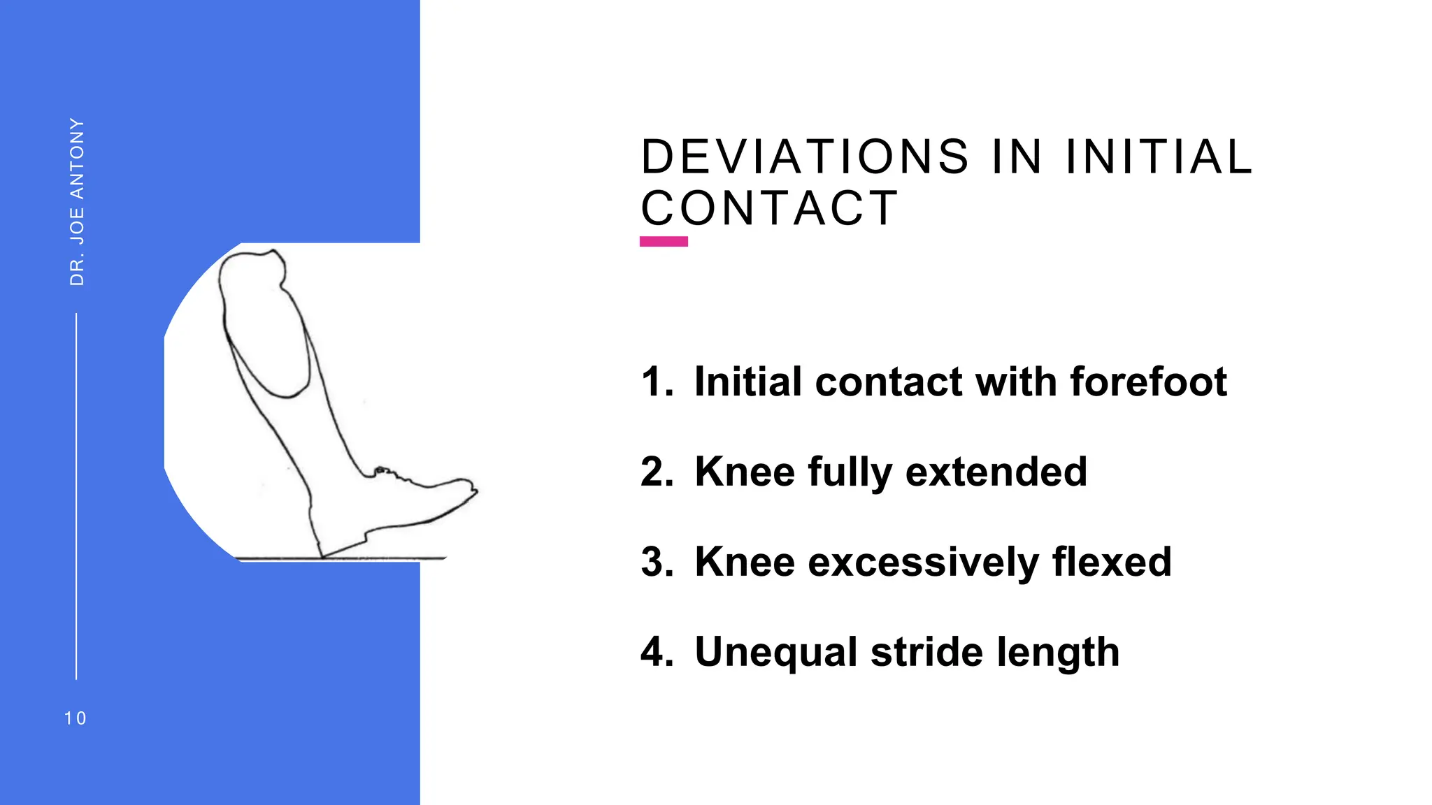 Gait deviations in Transtibial prosthesis users | PPTX