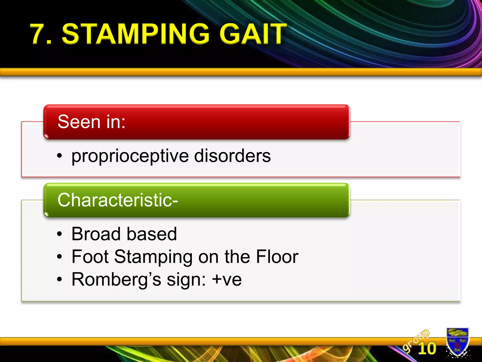Gait disorder | PPTX