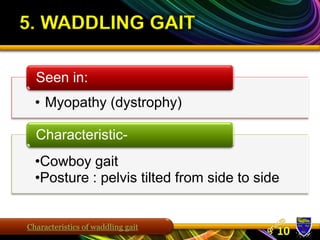 Gait disorder | PPTX