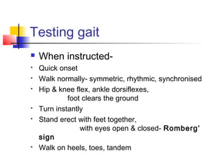 Gait disorders | PPT