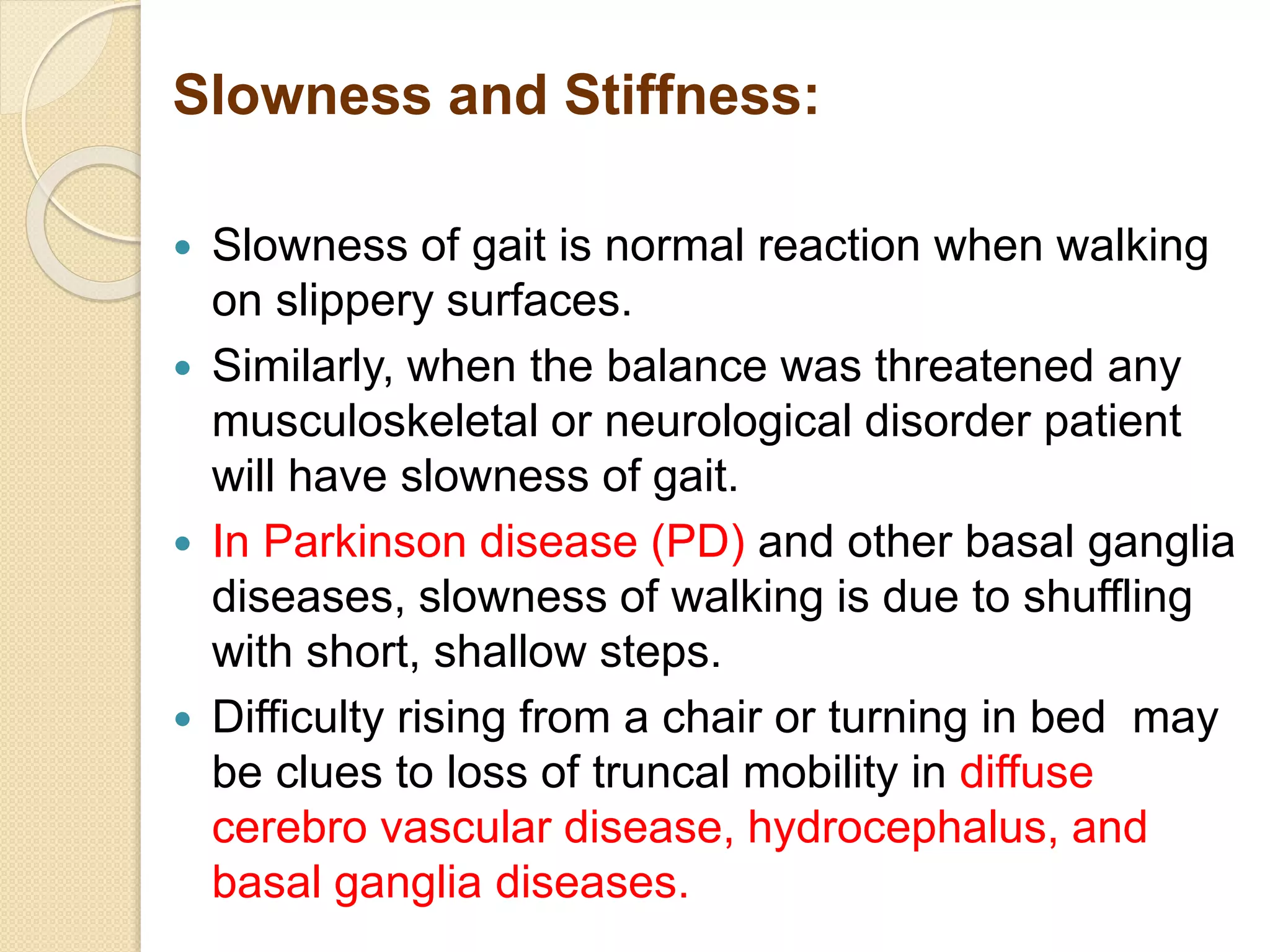 Gait disorders | PPTX