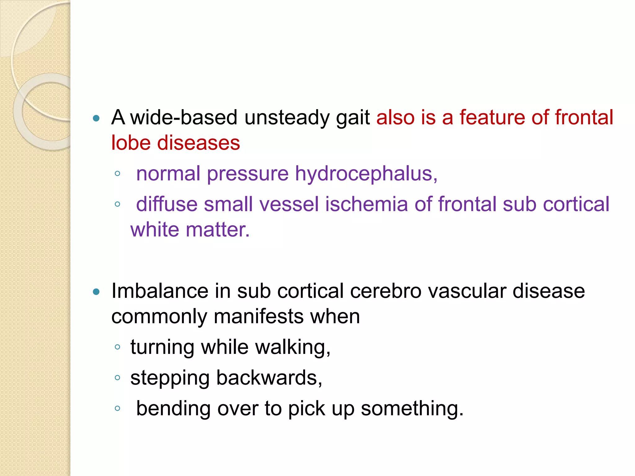 Gait disorders | PPTX