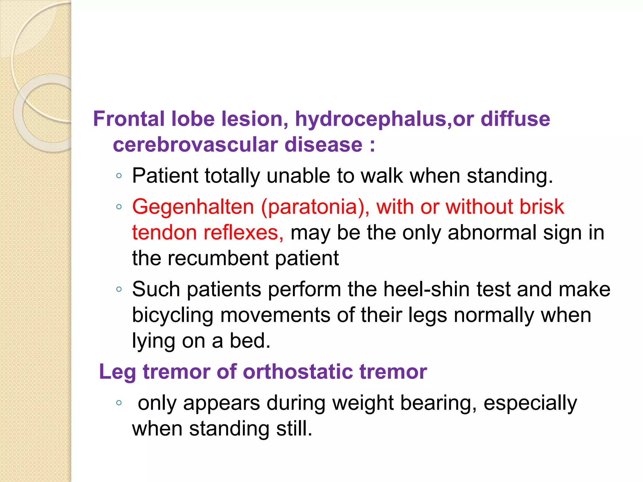 Gait disorders | PPTX