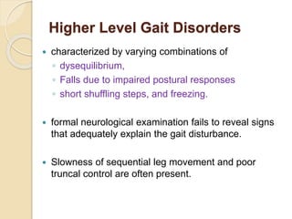 Gait disorders | PPT
