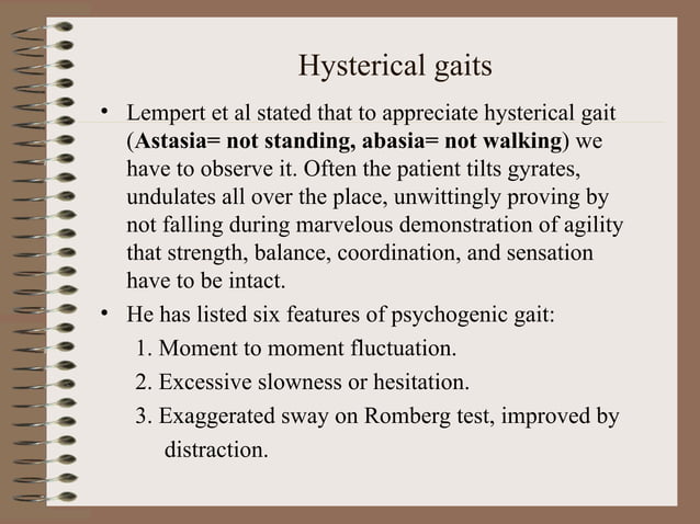 Gait Disordersppt Ooooooooooooooooooo Ikk Ppt