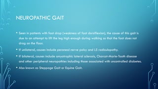 Pediatric neurologic approach to gait disorders | PPTX