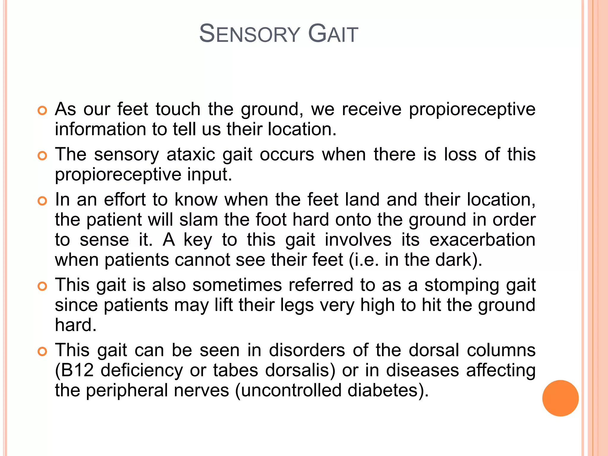 Gait abnormalities | PPSX