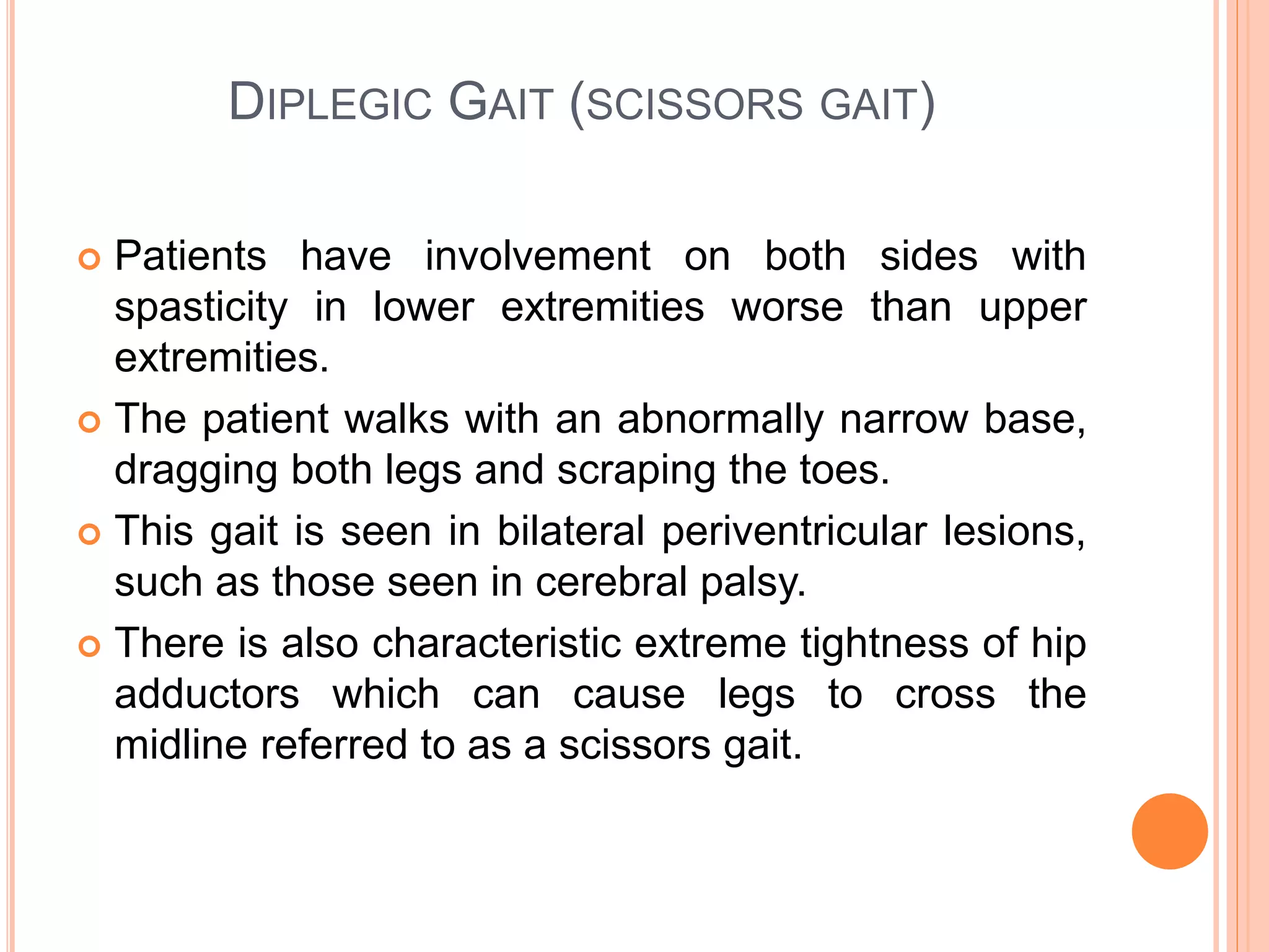 Gait abnormalities | PPT
