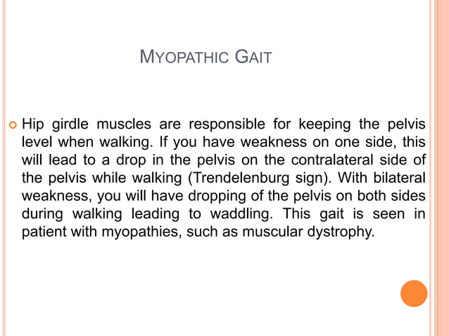 Gait abnormalities | PPSX | Physical Therapy | Wellness