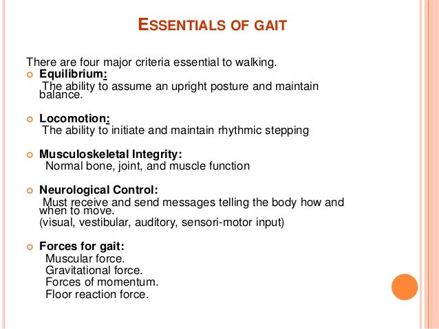 Modified Gait Abnormality Scale