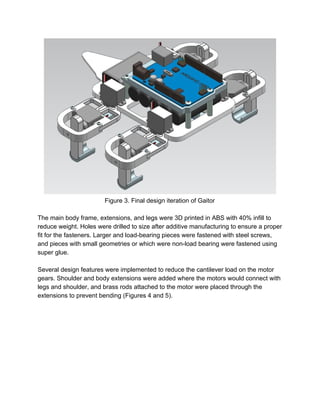 Gaitor final report | PDF