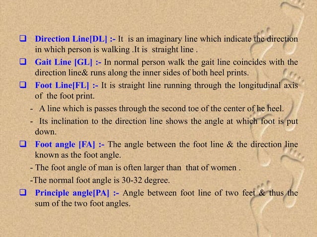 Gait pattern.pptx | Foot Health | Diseases and Conditions