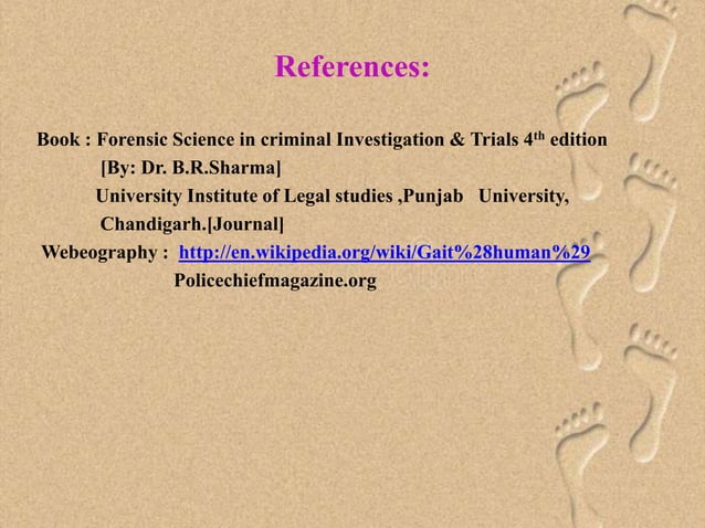 Gait pattern.pptx | Foot Health | Diseases and Conditions