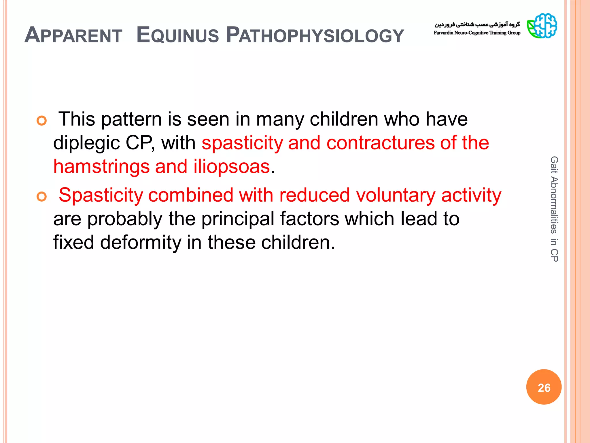 Gait pattern classification in children with cp | PDF