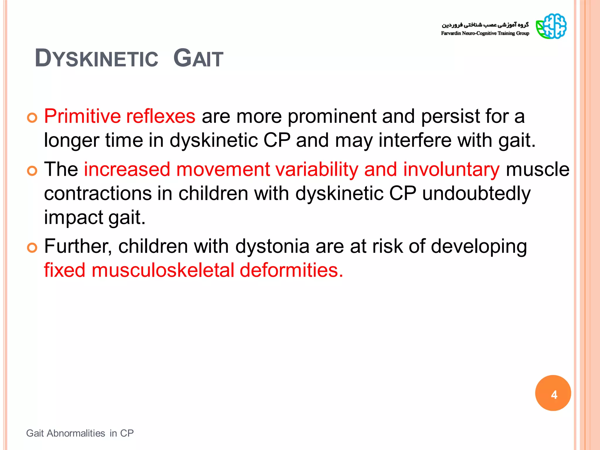 Gait pattern classification in children with cp | PDF