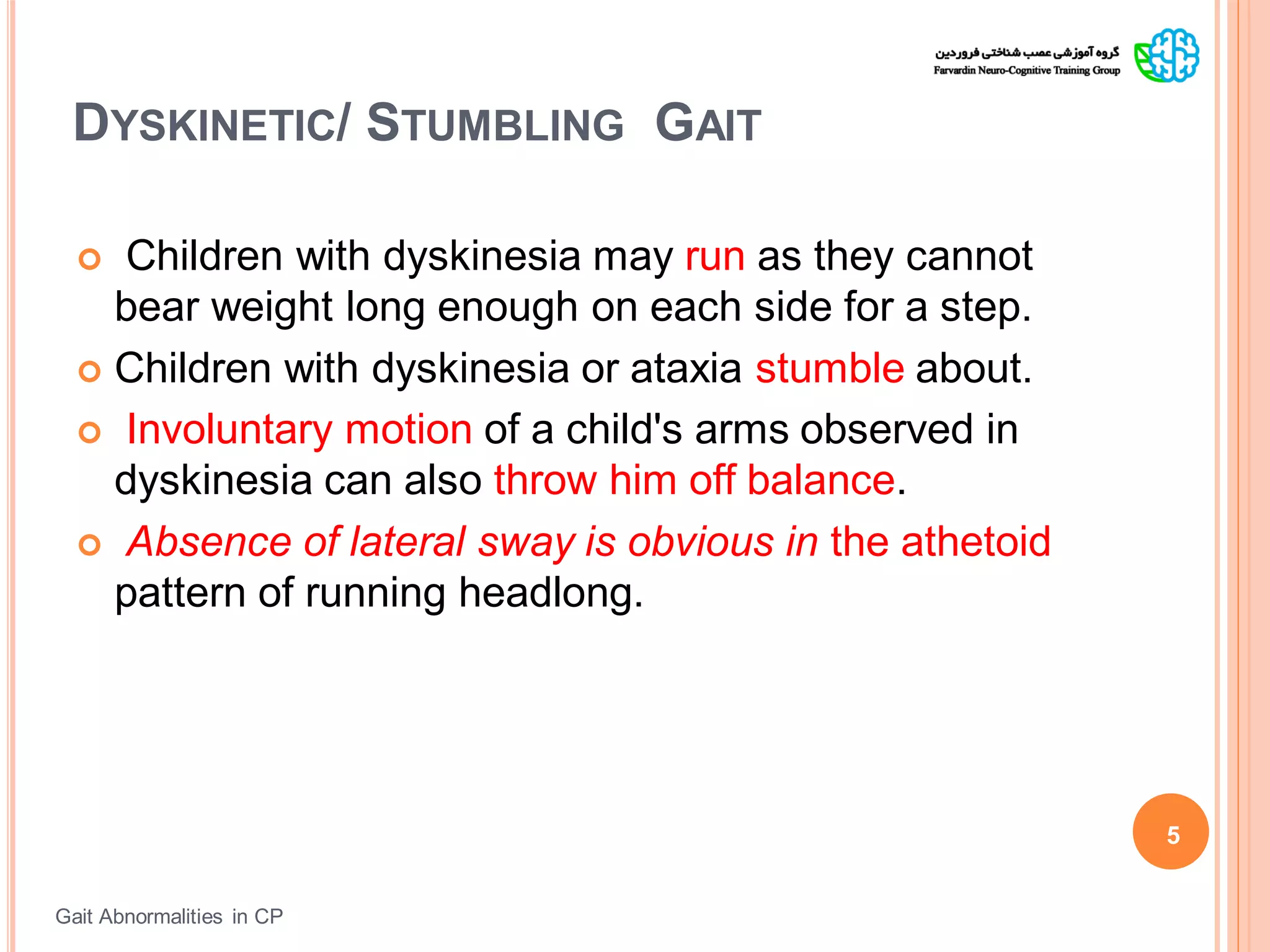 Gait pattern classification in children with cp | PDF