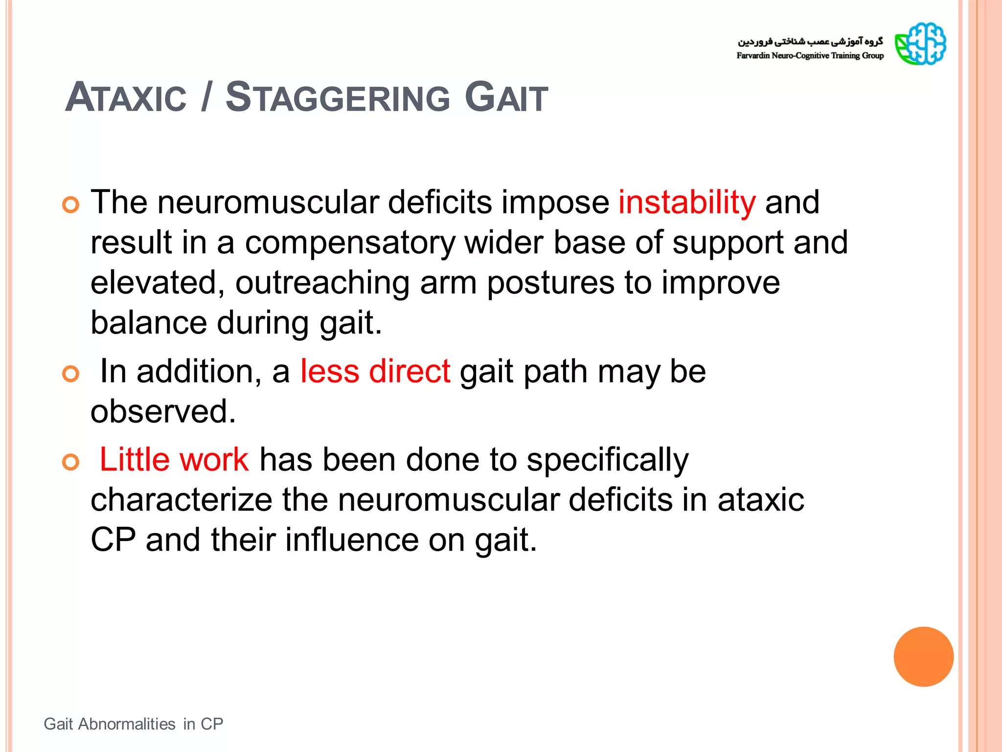 Gait pattern classification in children with cp | PDF