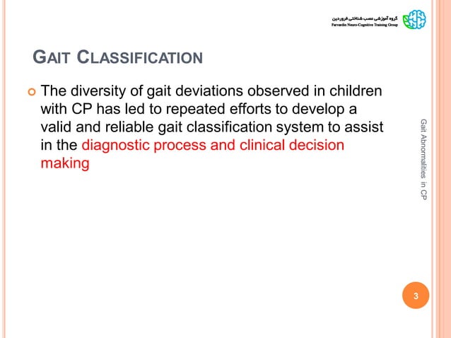 Gait pattern classification in children with cp | PDF