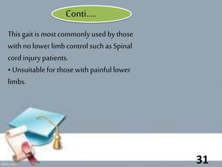Gait ppt | PPTX