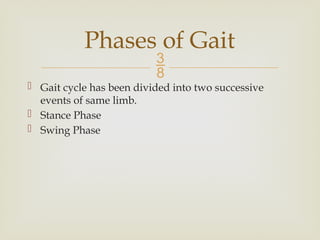Gait Parameters and Phases by Kartik Larokar.pptx
