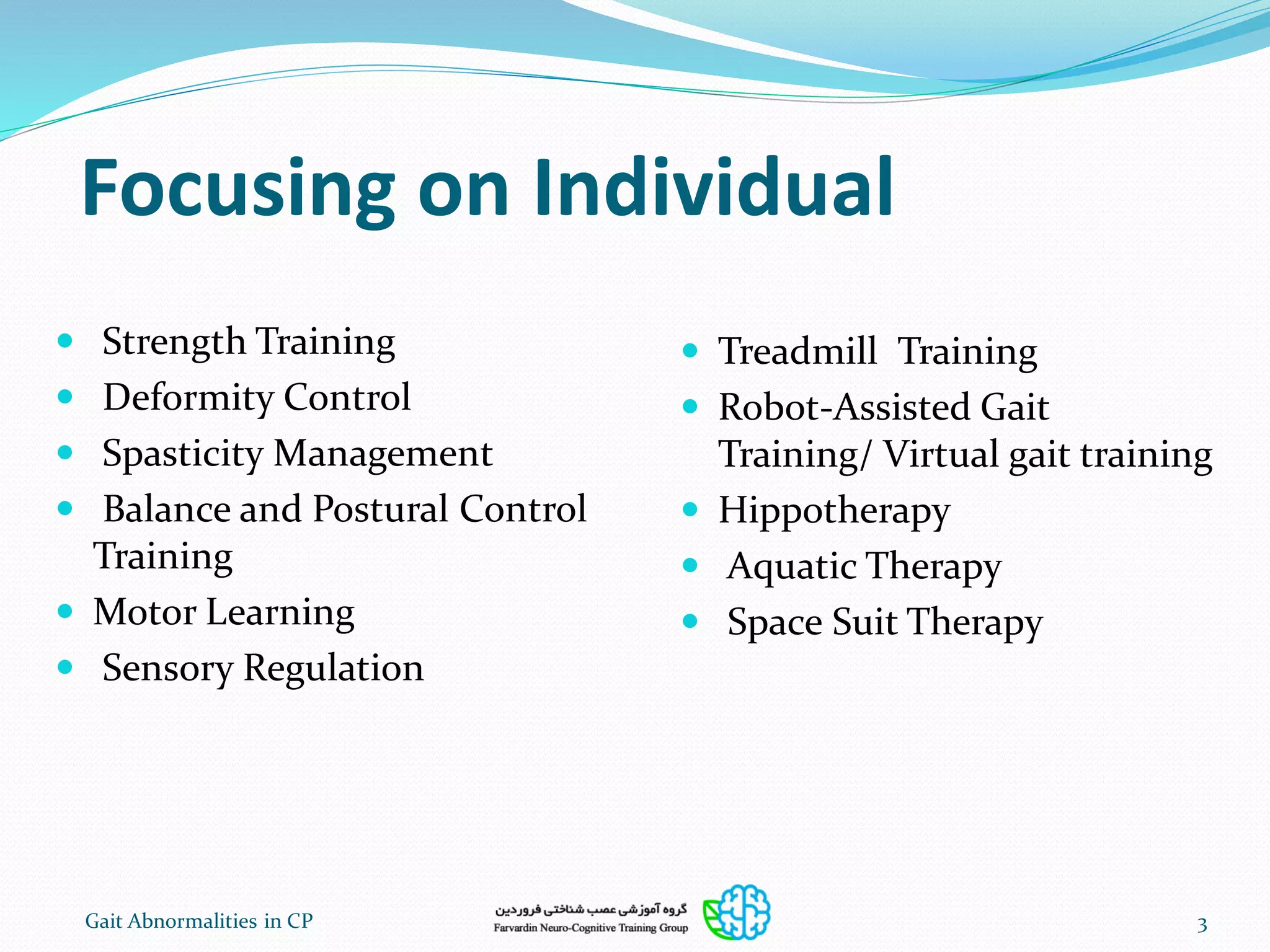 Gait training in children with cp | PDF