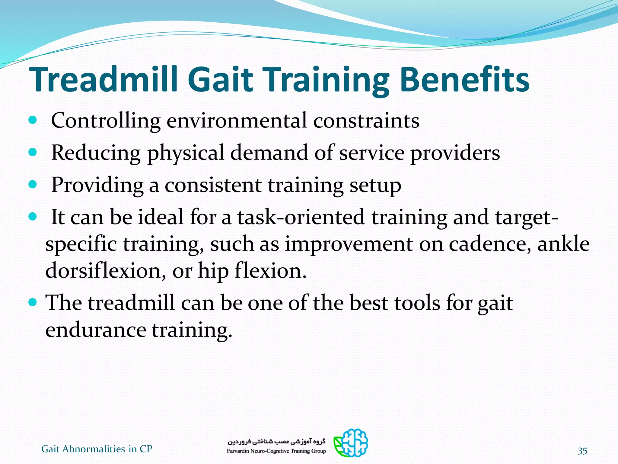 Gait training in children with cp | PDF