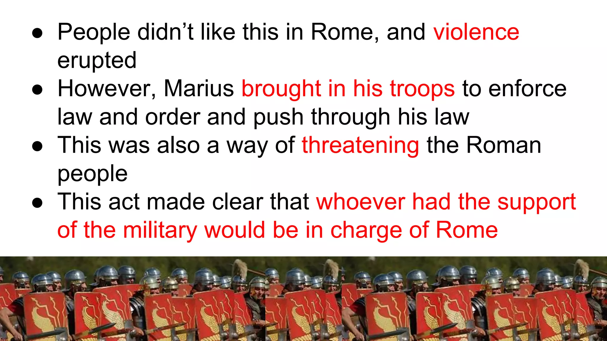 Marius and Sulla | PPTX