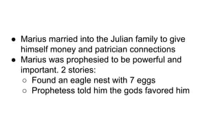 Marius and Sulla | PPTX