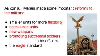 Marius and Sulla | PPTX