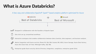 Global AI Bootcamp Madrid - Azure Databricks | PPT