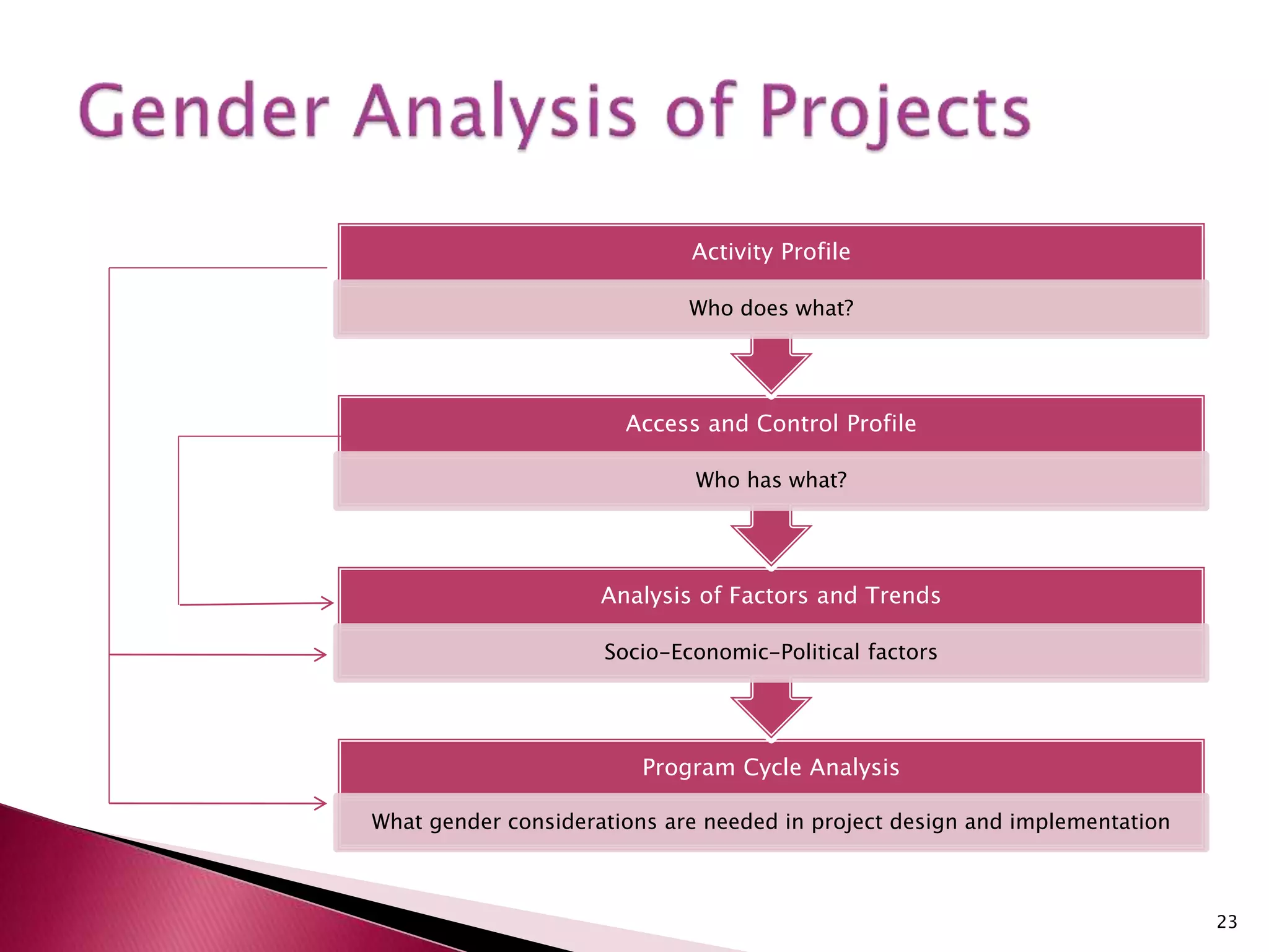 Gender Analysis | PPTX