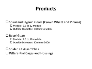 Gajra gear ppt | PPTX