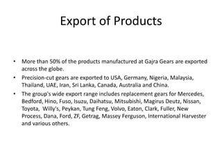 Gajra gear ppt | PPTX