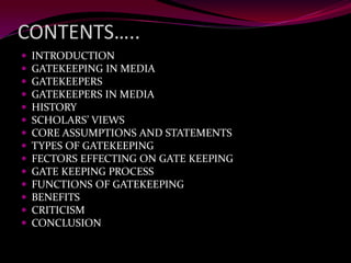 Gake keeping presentation | PPTX