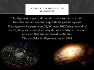 Galactic alignment | PPT | Space and Astronomy | Science